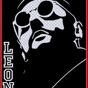 Leon Embroidered T Shirt - Etsy