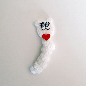 Knit Worry Worm, Crochet Worry Worm, Fiddle Fidget, ADHD, Anxiety ...
