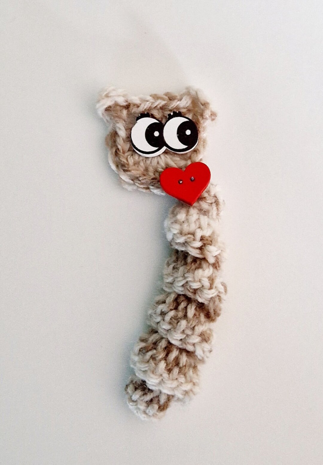 Knit Worry Worm, Crochet Worry Worm, Fiddle Fidget, ADHD, Anxiety ...