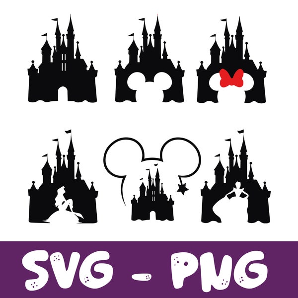 Magic Kingdom Svg - Etsy