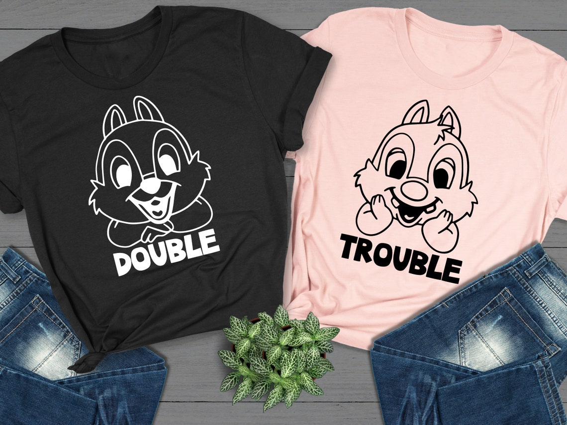 Chip and Dale Svg, Svg for Cricut, Chip and Dale Png, Double Trouble ...