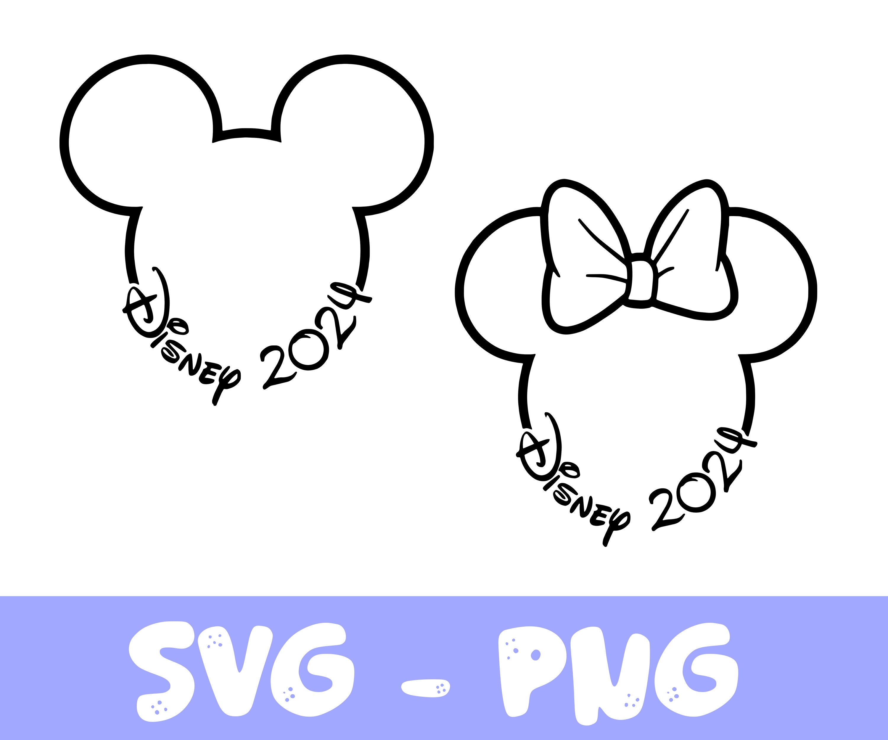 Minnie Mouse Body Outline