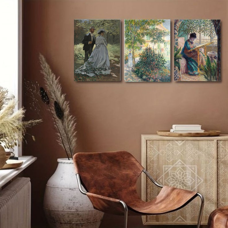 Conjunto De 207 Impresiones Digitales De Claude Monet, Impresión De ...