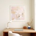 Modern Abstract Print Art - Soft Pastel Tones With Bold Accents Large ...