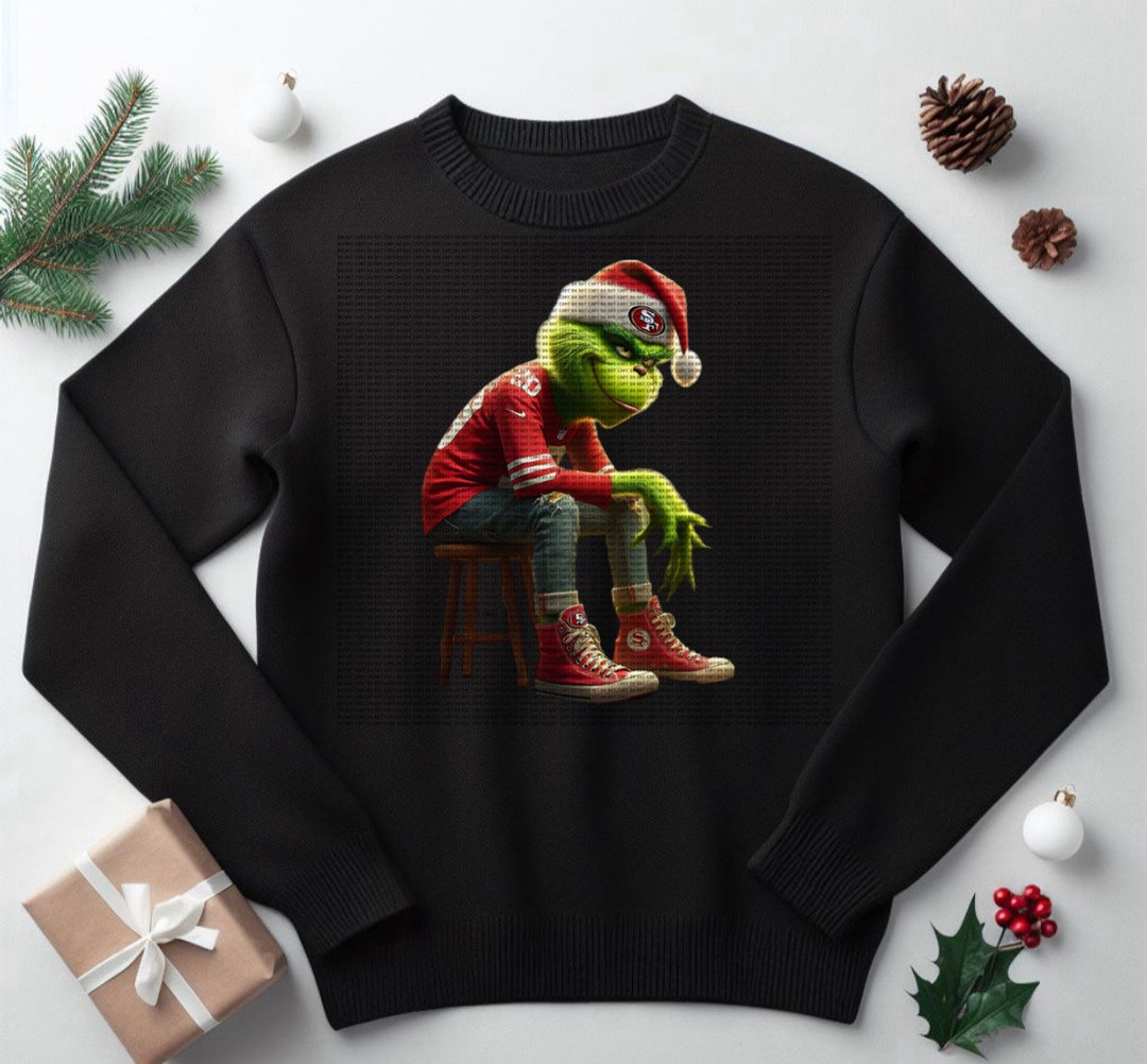 Grinch 9ers Fan Png - Etsy