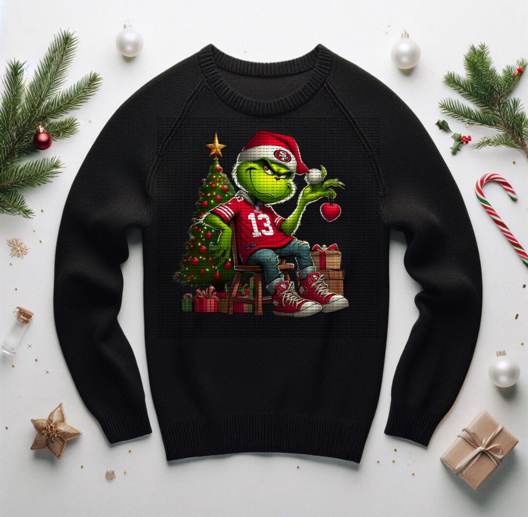 9ers Grinch Fan Png - Etsy