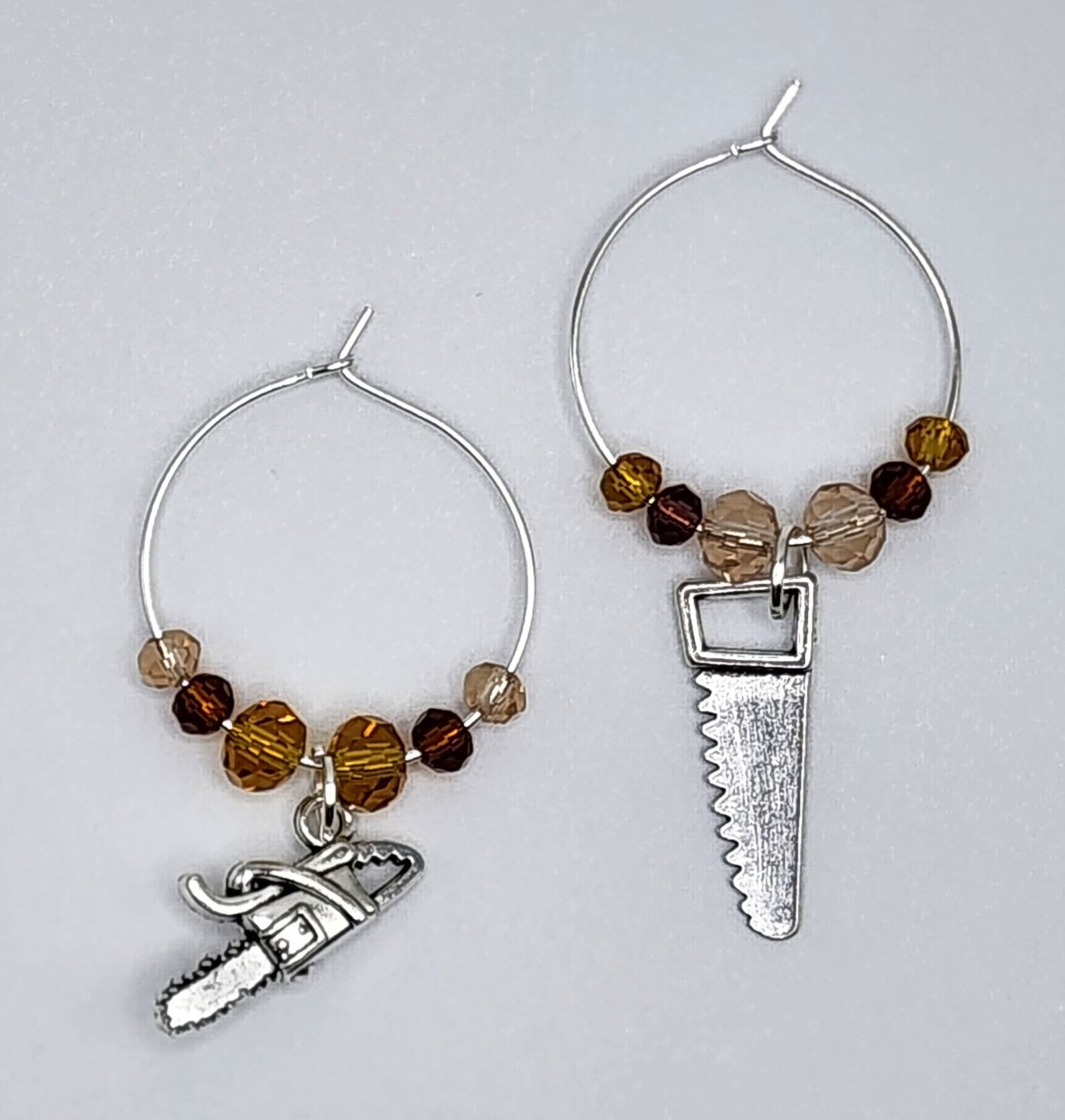 NEW! Handyman, Decorator, DIY, Construction, Builder, Wine Charms ...