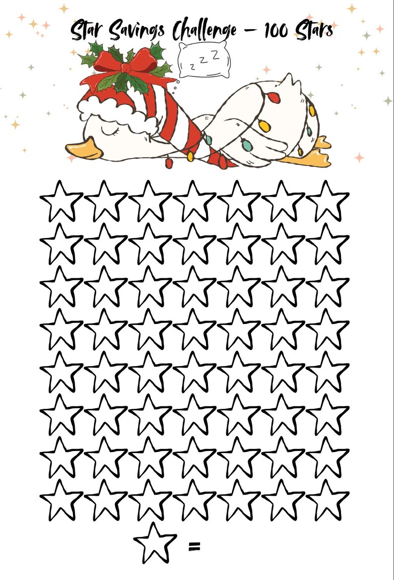 Cute Savings Challenge Printables | Printable PDF | Money Saving ...