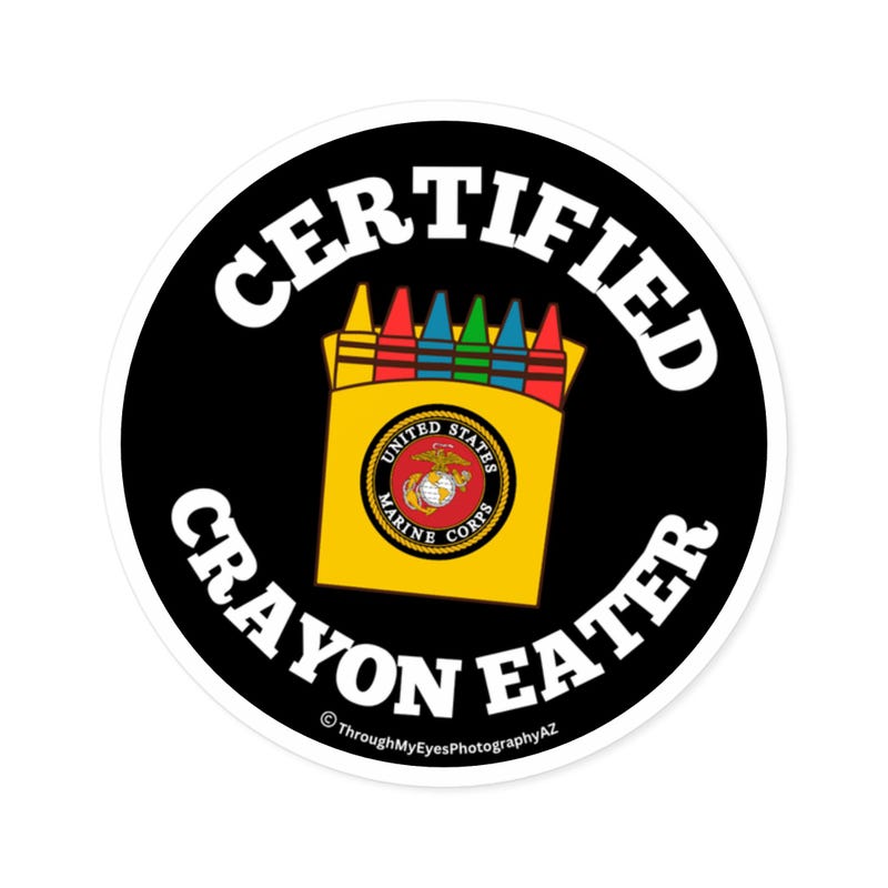 Humorous Marines Decal - Etsy UK