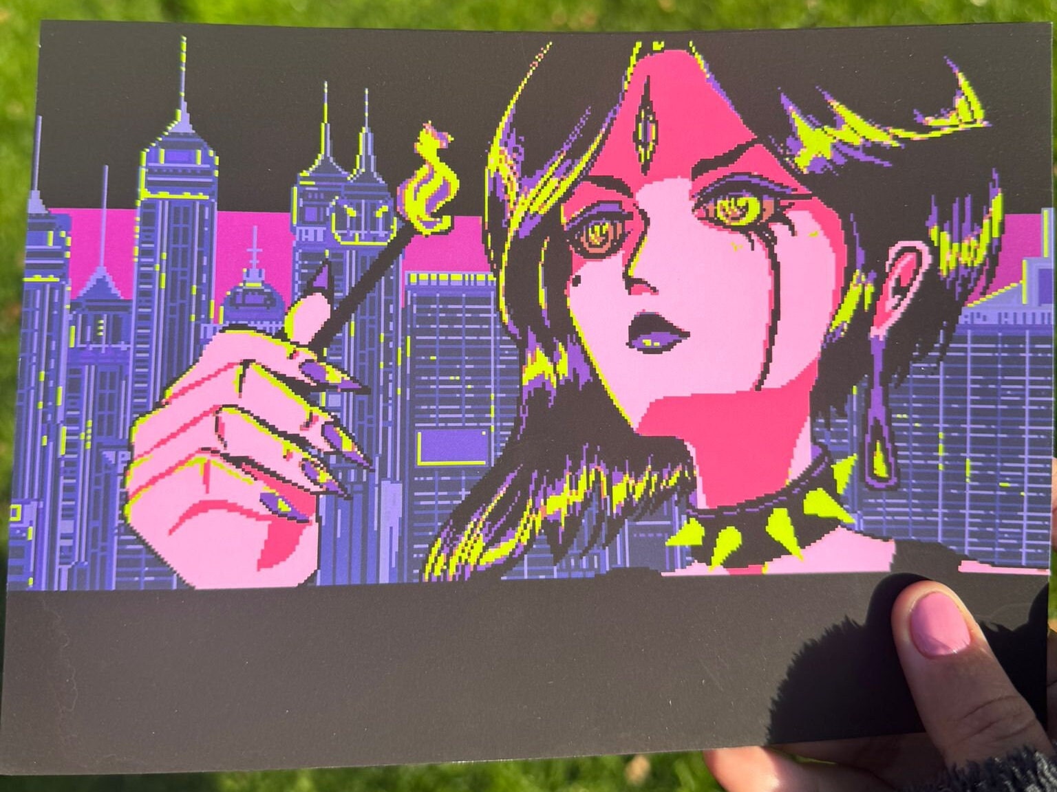 Pixel Art Poster Anime Poster Game Poster Keylocker Poster Cyberpunk ...