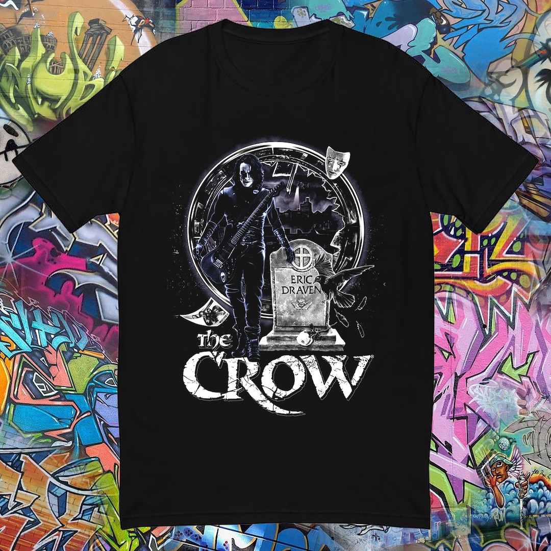 The Crow Movie Poster Tshirt The Crow Tshirt Vintage Horror Movie