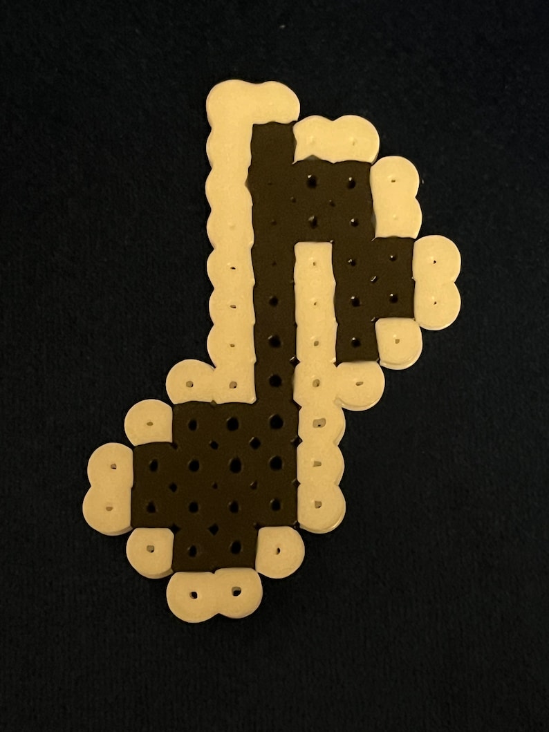 Music Notes Made Out of Perler Melty Beads. - Etsy