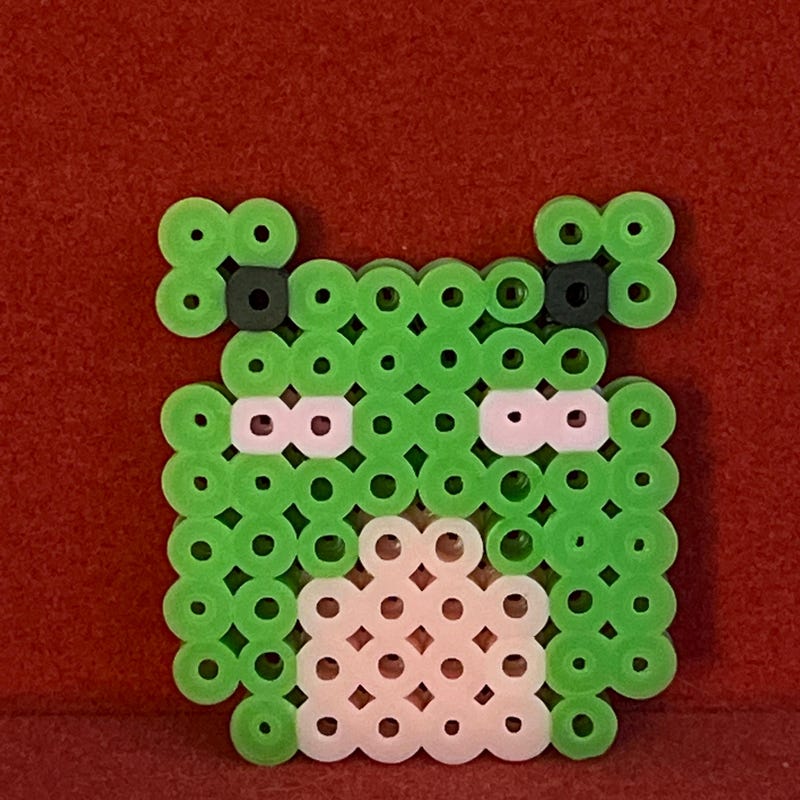 Frog Perler Beads - Etsy