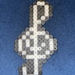 Music Notes Made Out of Perler Melty Beads. - Etsy