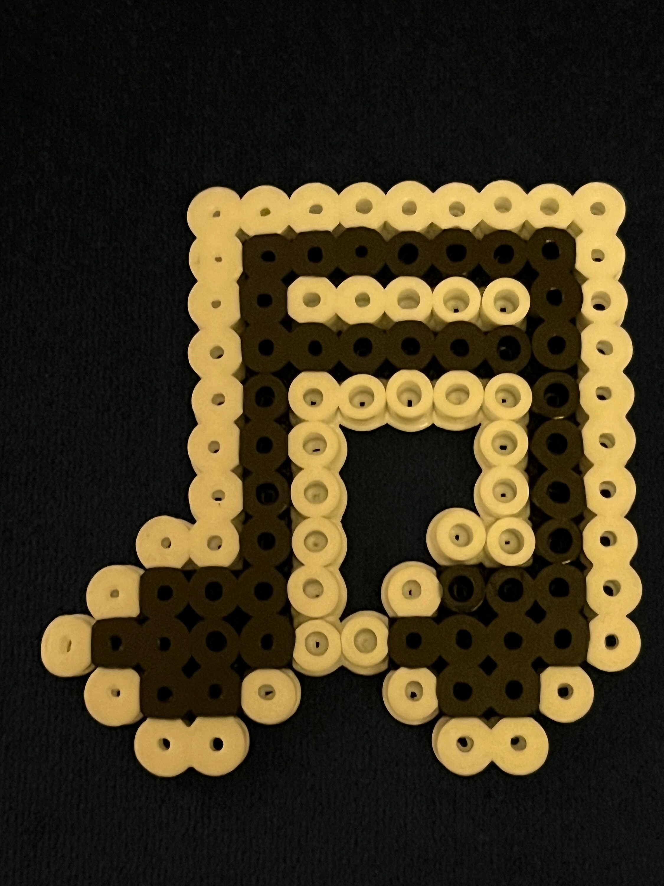 Music Notes Made Out of Perler Melty Beads. - Etsy