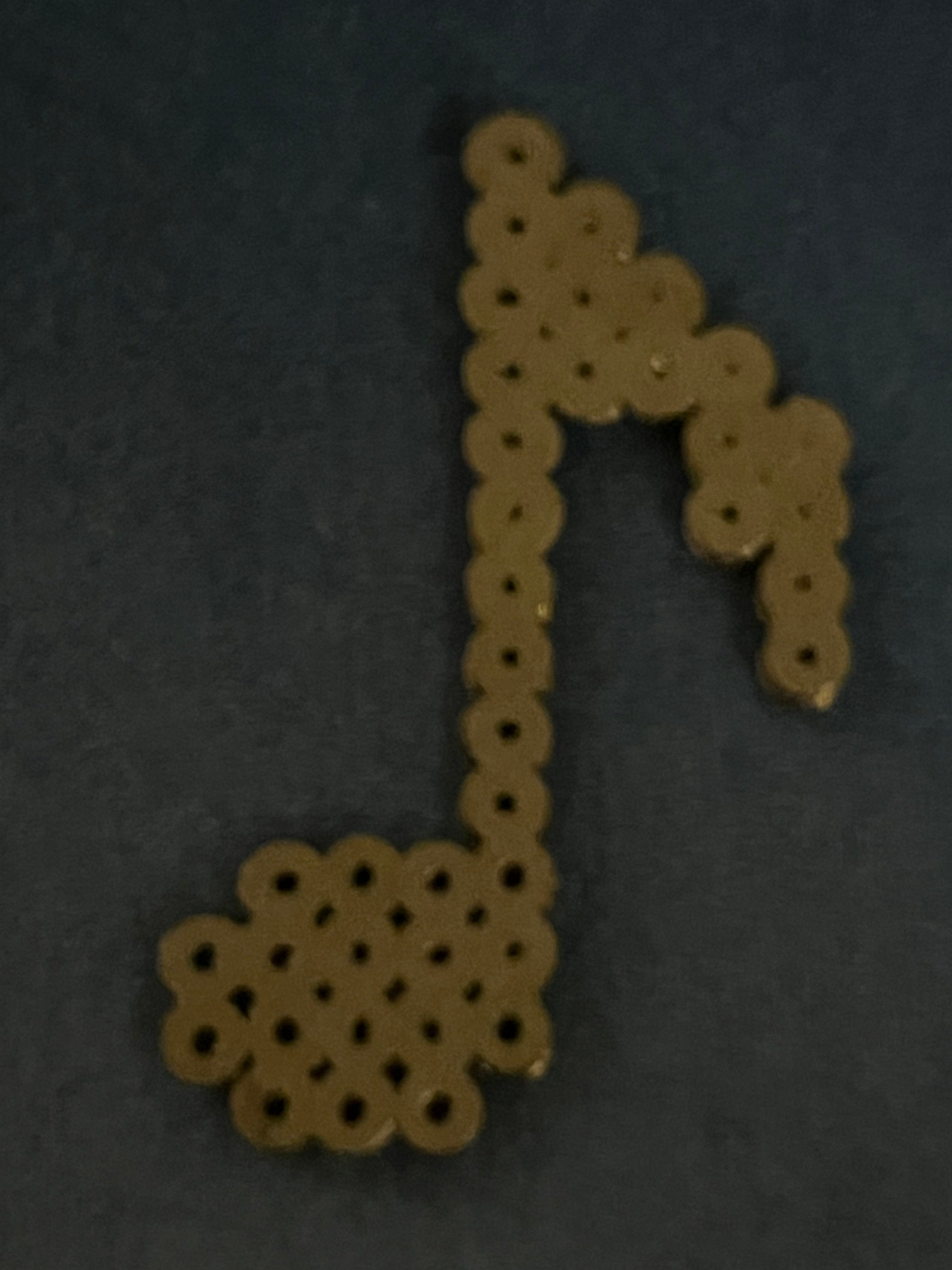 Music Notes Made Out of Perler Melty Beads. - Etsy