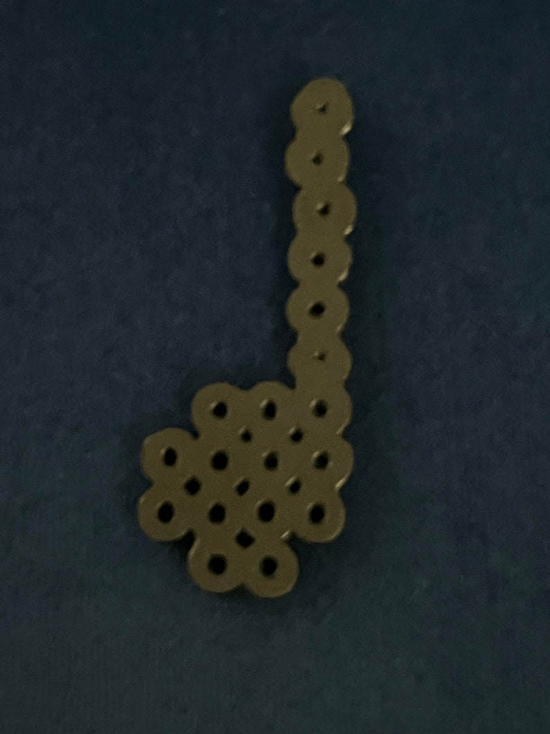 Music Notes Made Out of Perler Melty Beads. - Etsy