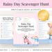 Printable Rainy Day Scavenger Hunt for Kids | Indoor & Outdoor Activity ...