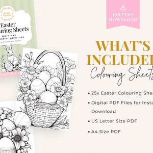 25 Easter Colouring Pages for Kids – Printable Mix & Match Easter ...