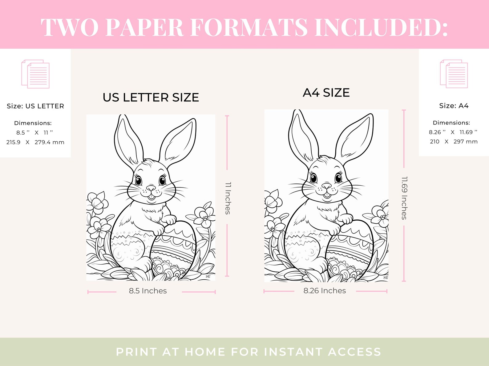 25 Easter Colouring Pages for Kids – Printable Mix & Match Easter ...