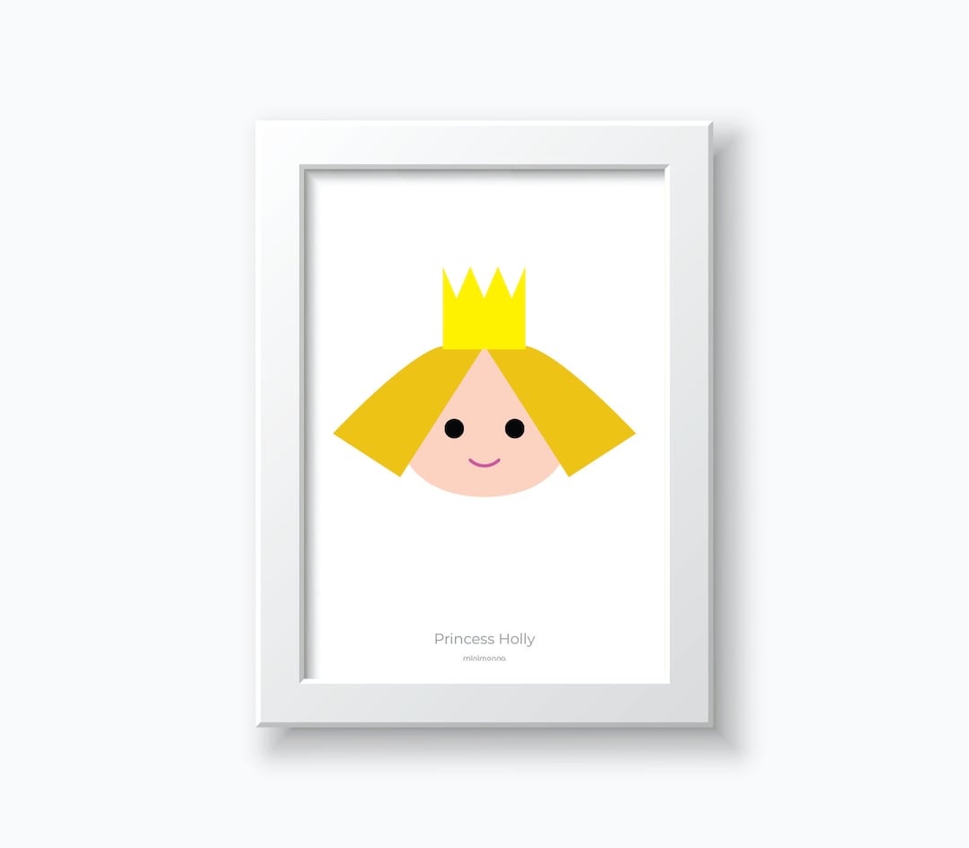 Princess Holly Poster, Ben and Holly's Little Kingdom Poster, Cute ...