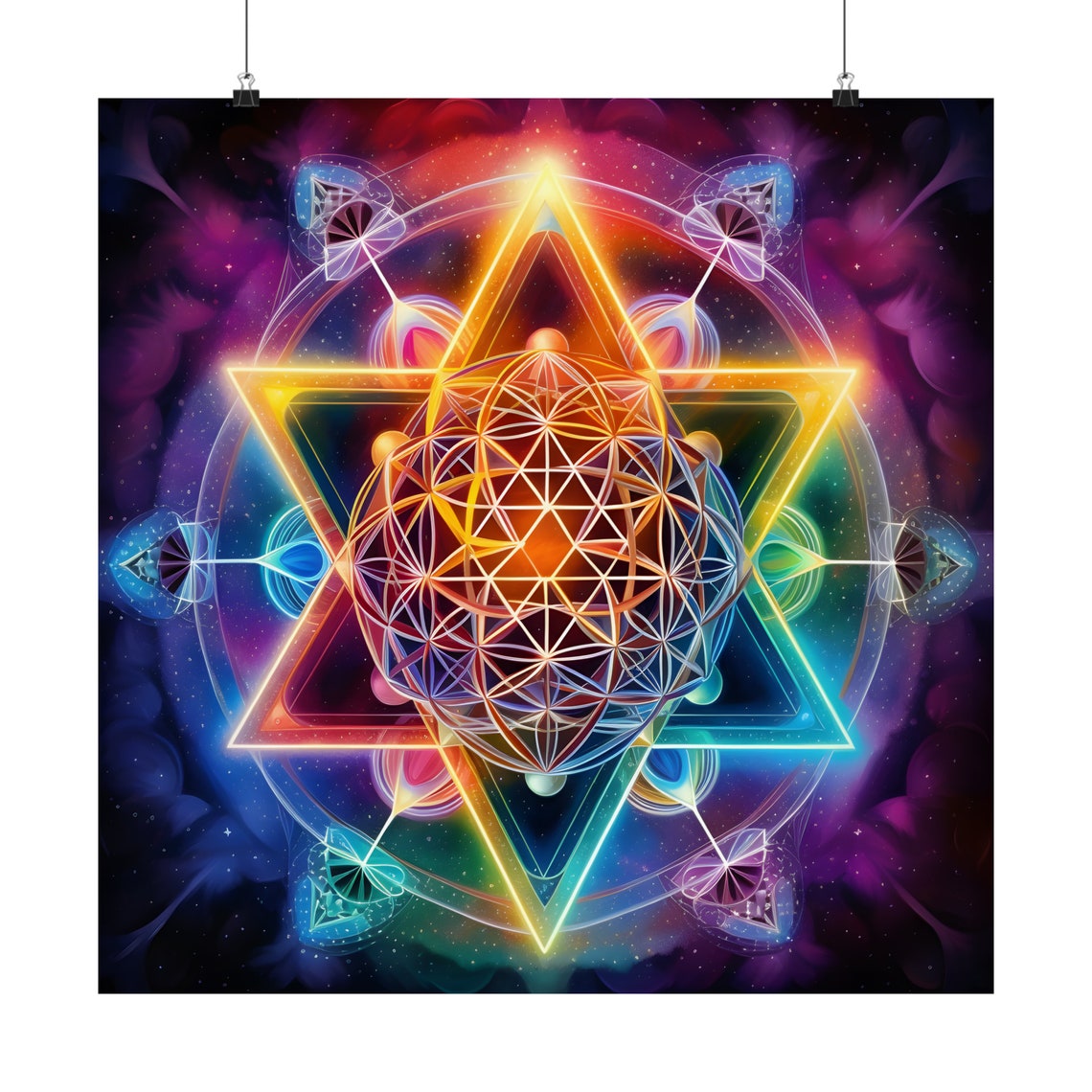 Sacred Geometry Wall Art, Luxury Wall Art, Designer Wall Art, Wall Art ...