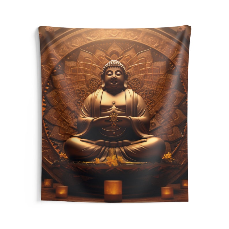Buddha Wall Art | Buddha Tapestry | Zen Wall Art | Buddha Print ...