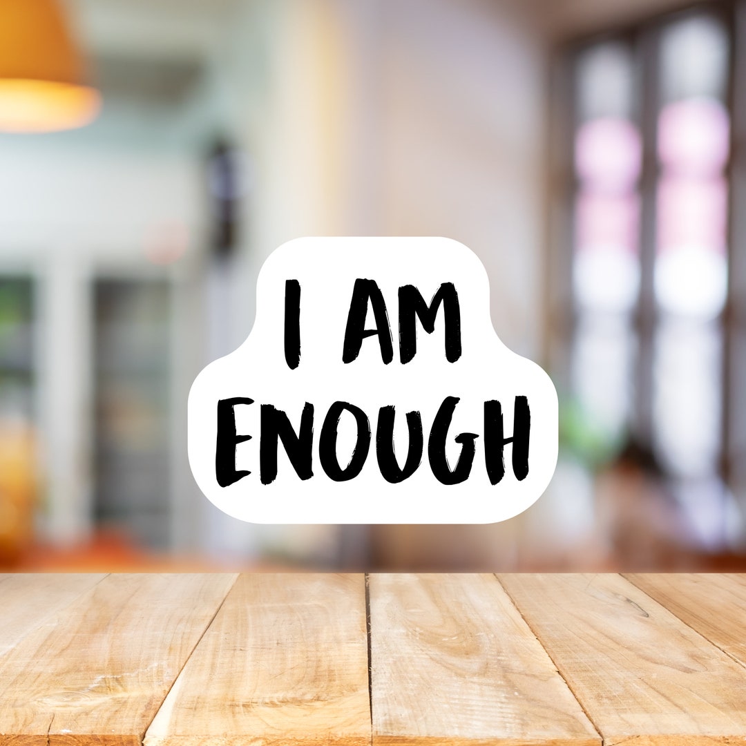 Inspirational Affirmation Stickers, Positive Quotes, Self-worth ...