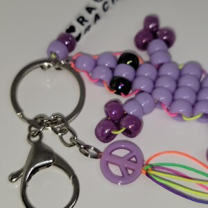 Retro 90s Beaded Lizard Keychain - Etsy
