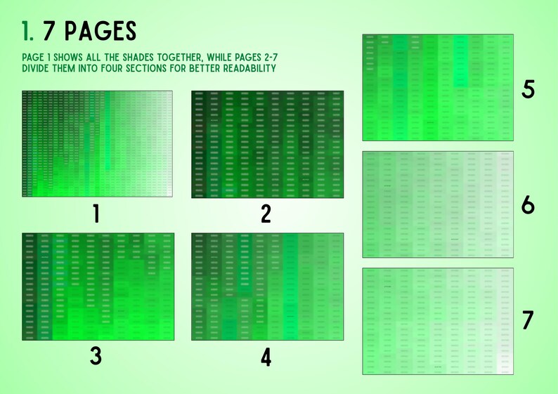 Green Color Values Bundle: Hex, Rgb, Cmyk, Hsl, Hsv/ Hsb, Lab, Lch, Xyz ...