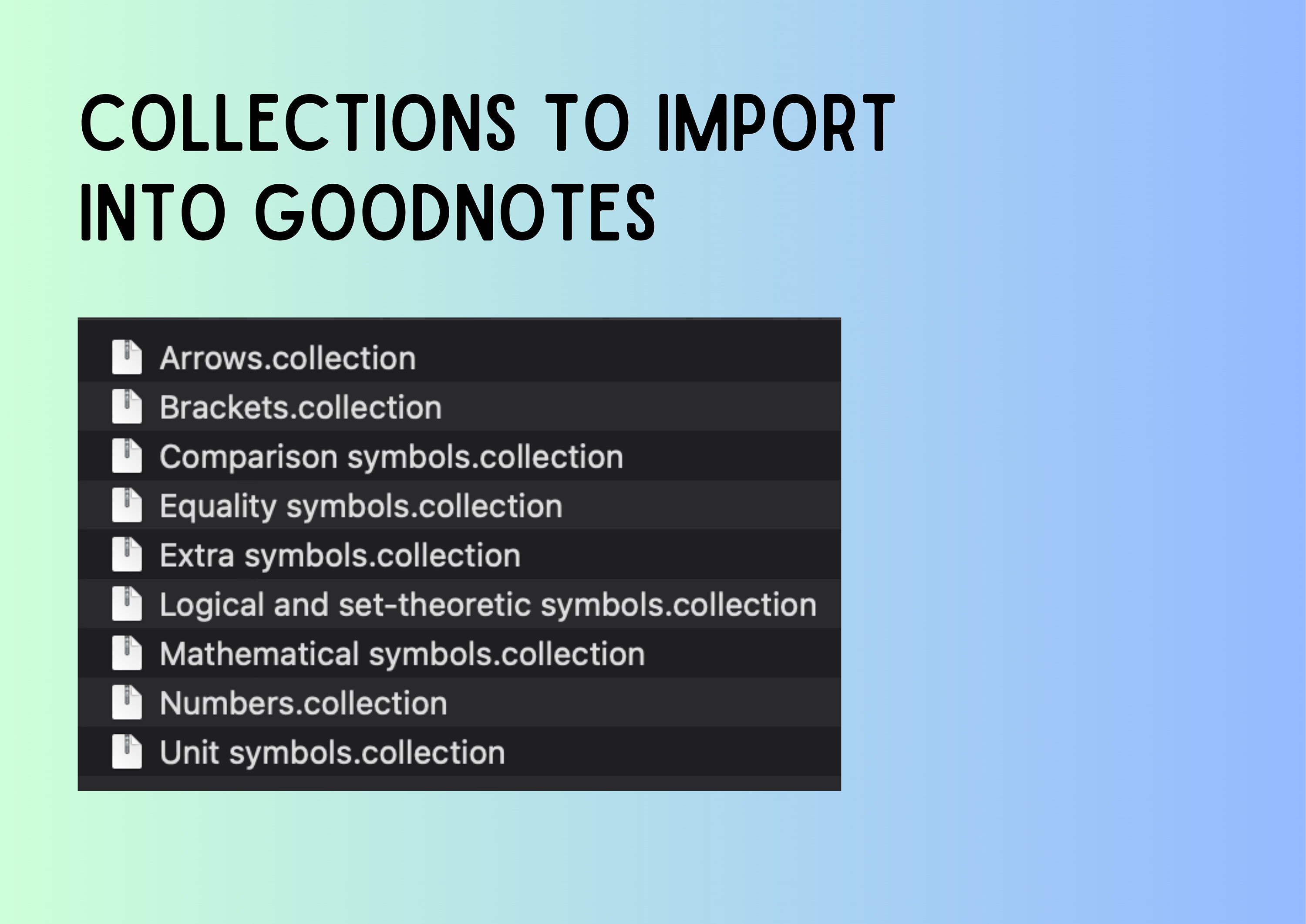 450 Math Symbols, Digital Stickers | Color Changing Stickers Bundle - Etsy