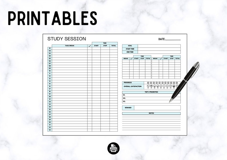 Study Package | Printable - Etsy