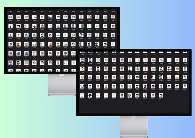 151 Jinx Chibi Stickers | Digital PNG Pack - Etsy