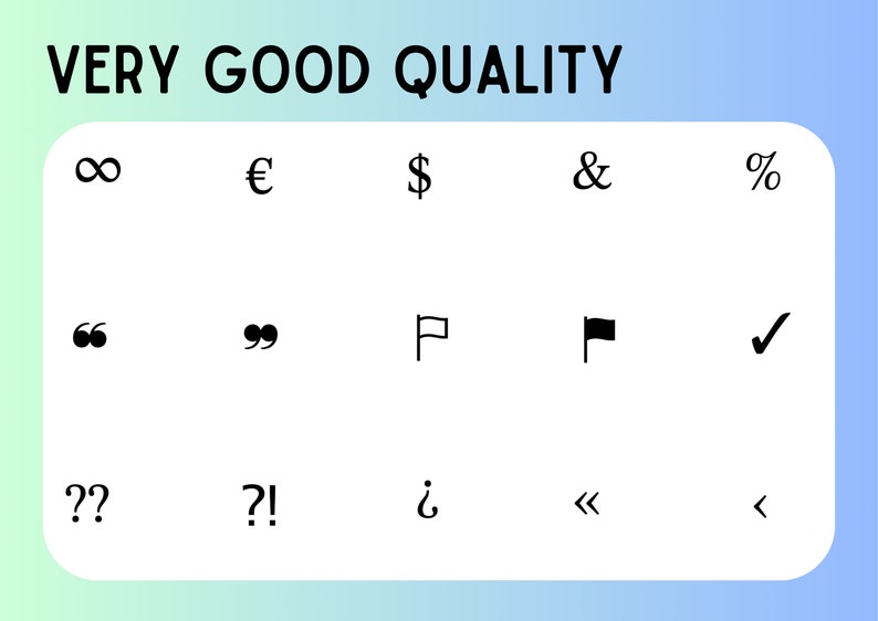 450 Math Symbols, Digital Stickers | Color Changing Stickers Bundle - Etsy