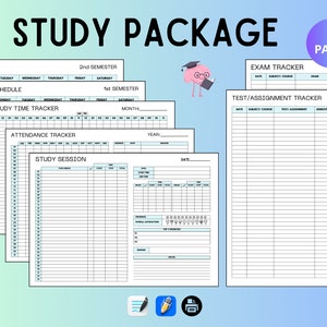 Study Package | Printable - Etsy