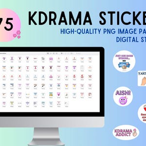 Kdrama Digital Stickers | 75 Digital Stickers - Etsy
