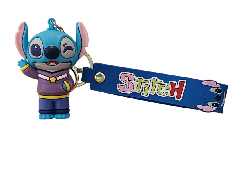 Stitch Keychains Ohana Cute Birthday Christmas Gift Kids - Etsy