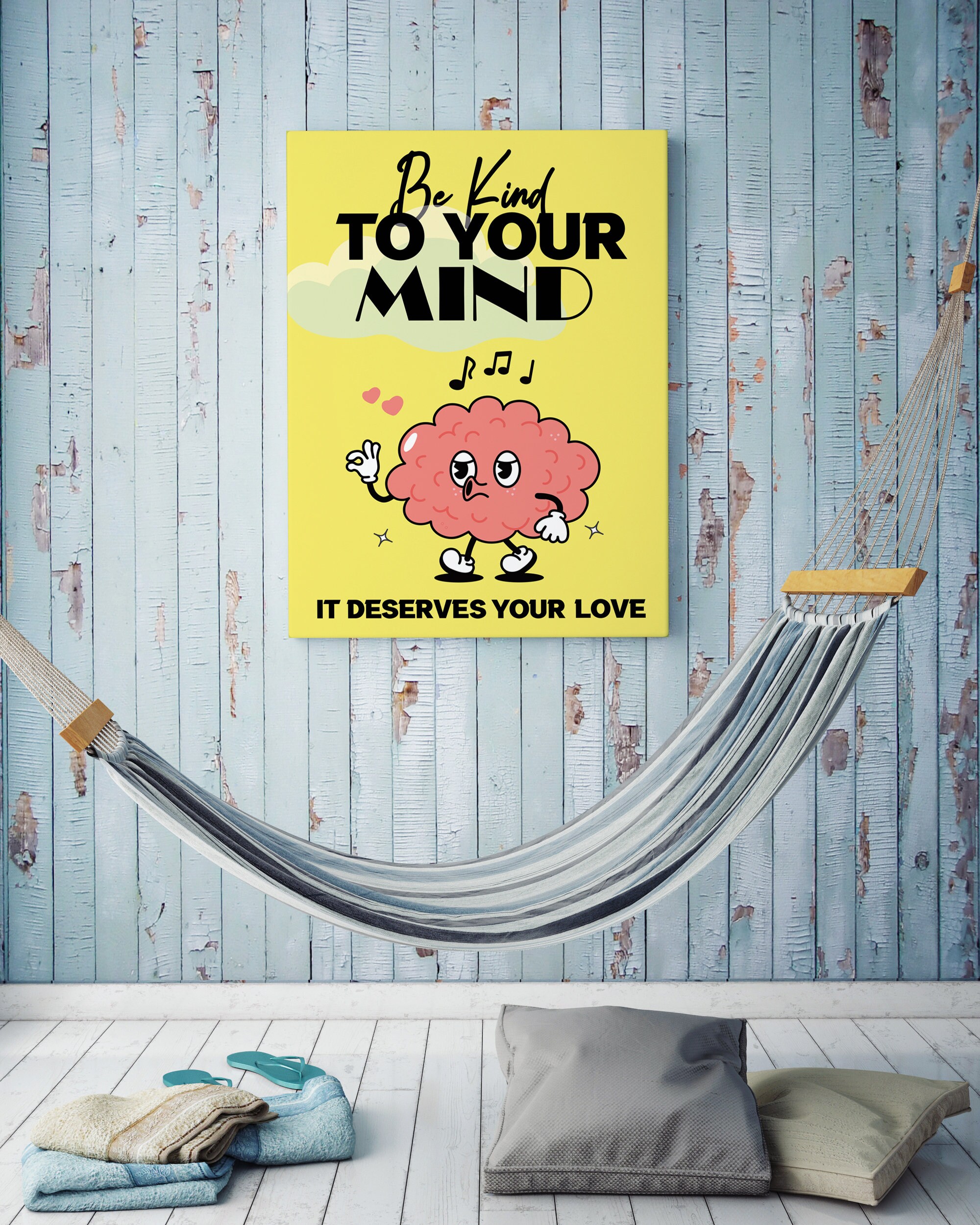 Be Kind to Your Mind Poster, Motivation Quote Home Print, Counselor ...