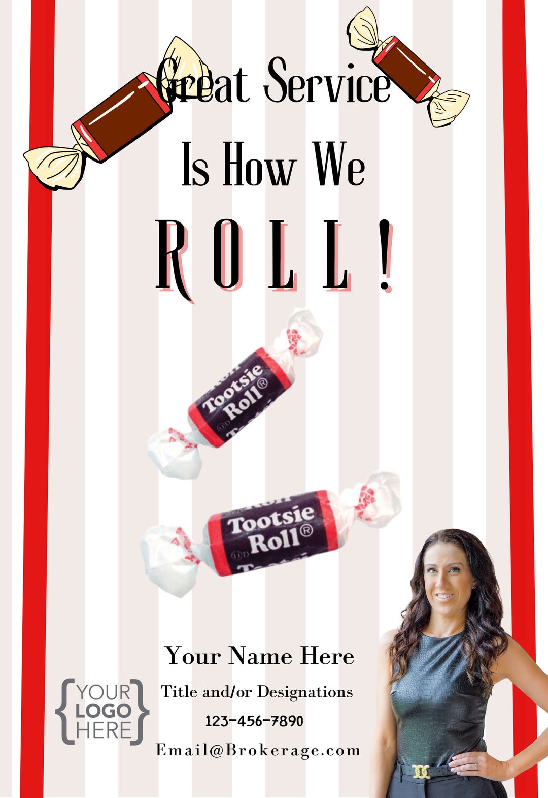 Real Estate Pop-by - Tootsie Rolls - Etsy