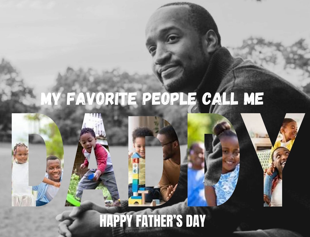 Father's Day 5 Bundle Editable Frame Design Template in Canva Father's ...