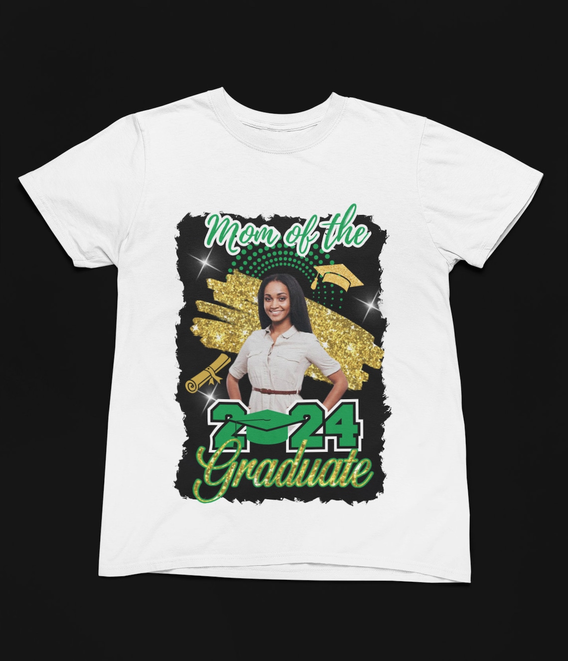Graduation T Shirt Template 4 Bundle Class of 2024 Editable in Canva ...