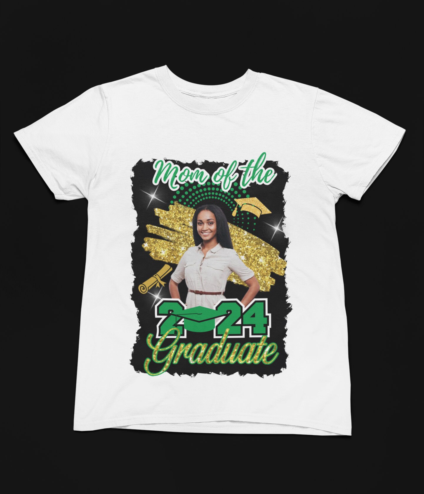 Graduation T Shirt Template 4 Bundle Class of 2024 Editable in Canva ...