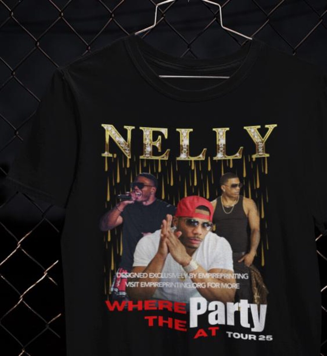 Nelly PNG Concert, Nelly Download, Nelly Concert Tee PNG, Concert T ...