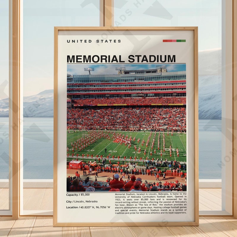 Memorial Stadium - Etsy