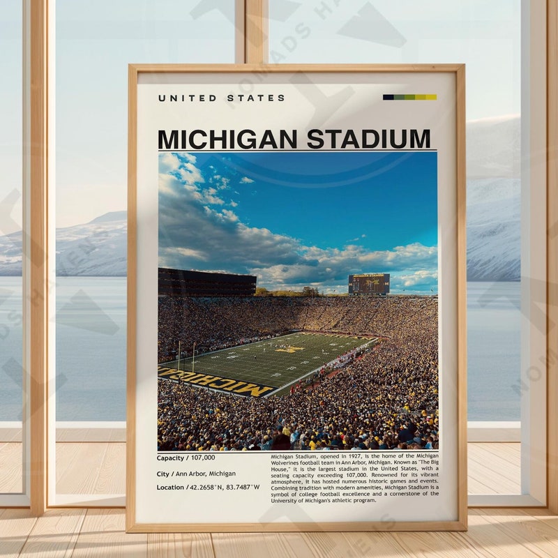 Michigan Poster - Etsy