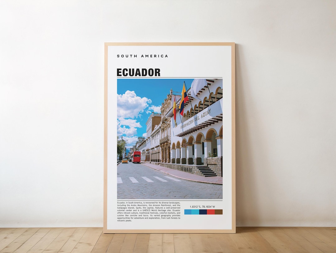 Ecuador Print, Ecuador Art, Ecuador Poster, Ecuador Photo, Ecuador ...