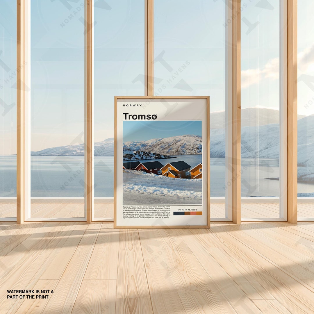 Tromso Print, Tromso Art, Tromso Poster, Tromso Photo, Tromso Poster ...