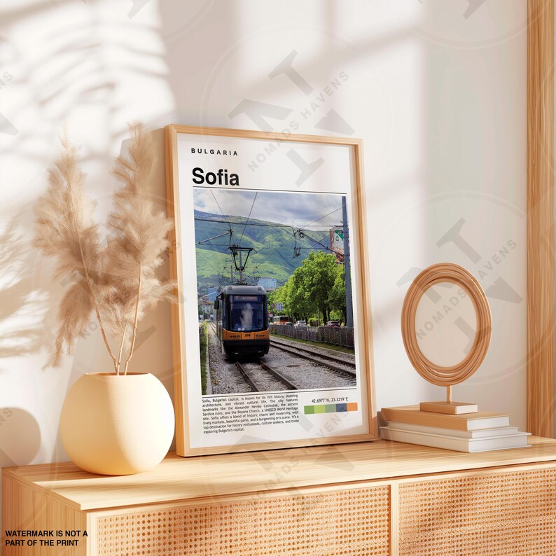 Sofia Print, Sofia Poster, Sofia Wall Art, Sofia Travel, Sofia Art Print, Sofia Artwork, Sofia ...