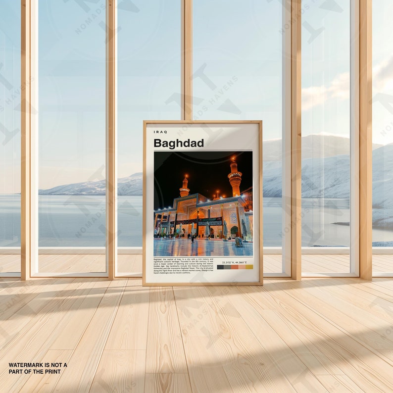 Baghdad Print, Baghdad Art, Baghdad Poster, Baghdad Photo, Baghdad Poster Print, Baghdad ...