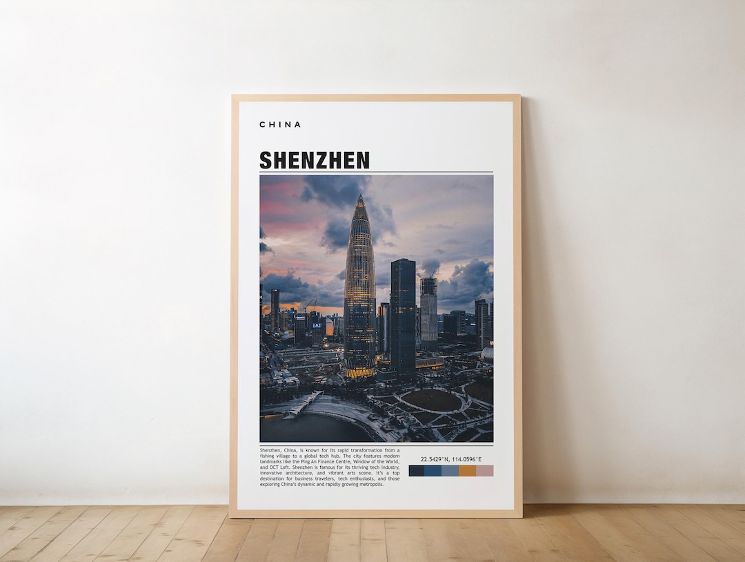 Shenzhen Print, Shenzhen Art, Shenzhen Poster, Shenzhen Photo, Shenzhen ...